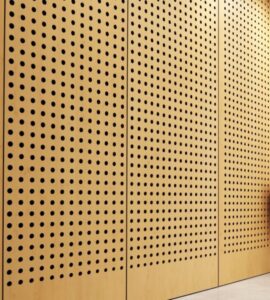 Designing Custom Patterns for Unique Perforated Wood Acoustic Panel ...